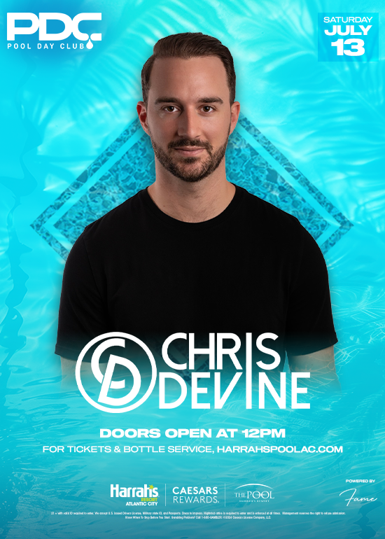 CHRIS DEVINE at The Pool Day Club Tickets at The Pool at Harrah's ...