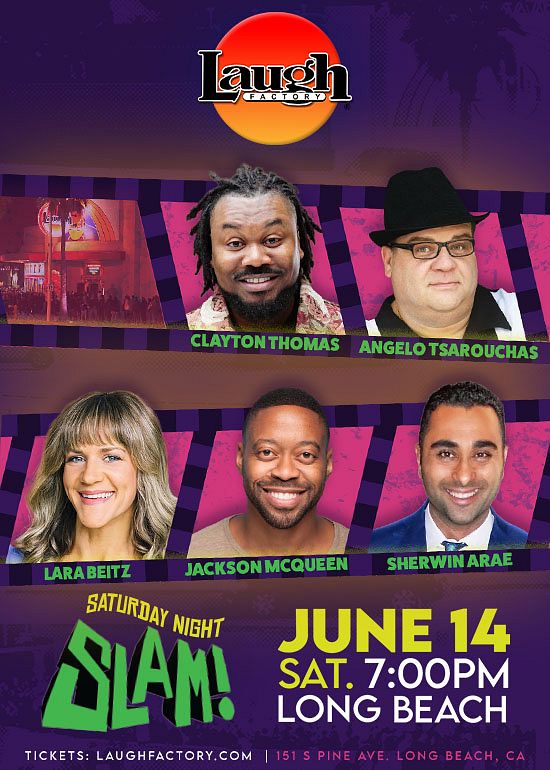 Saturday Night Slam Tickets at Laugh Factory Long Beach in Long Beach ...