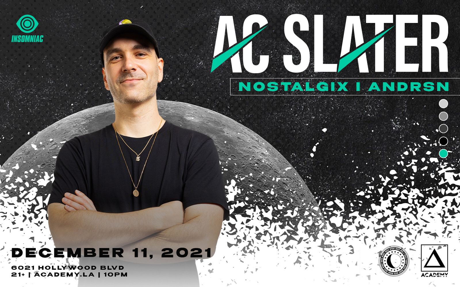 AC Slater Tickets at Academy Nightclub in Los Angeles by Academy | Tixr