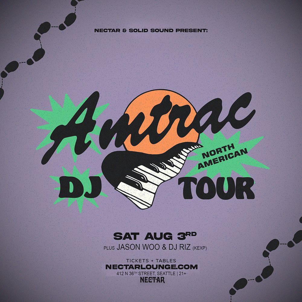 AMTRAC DJ North American Tour 2024, plus Jason Woo and DJ Riz (KEXP ...