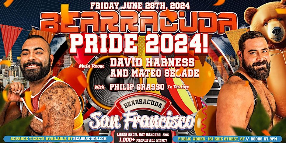 Bearracuda San Francisco: Pride 2024! Tickets at Public Works in San ...