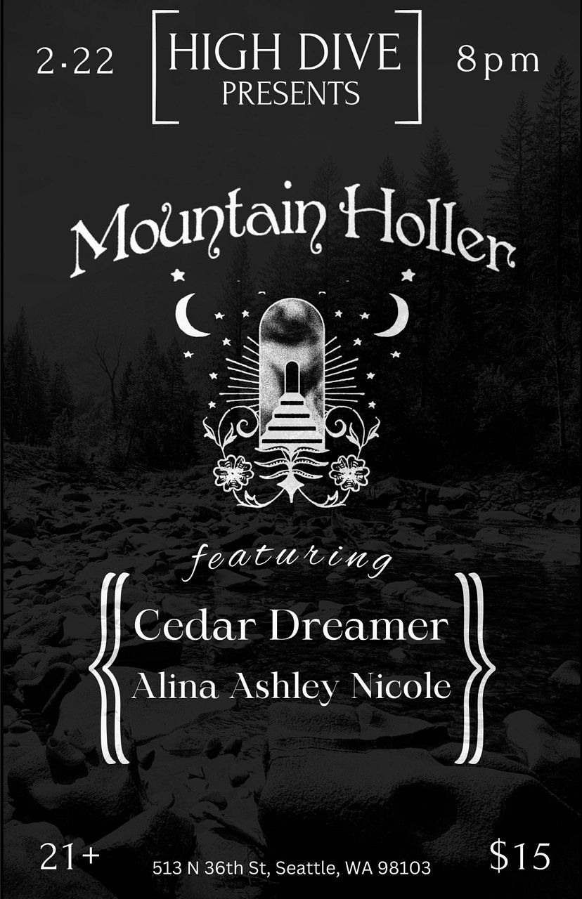 Mountain Holler (full band) w/ Cedar Dreamer, Alina Ashley Nicole ...