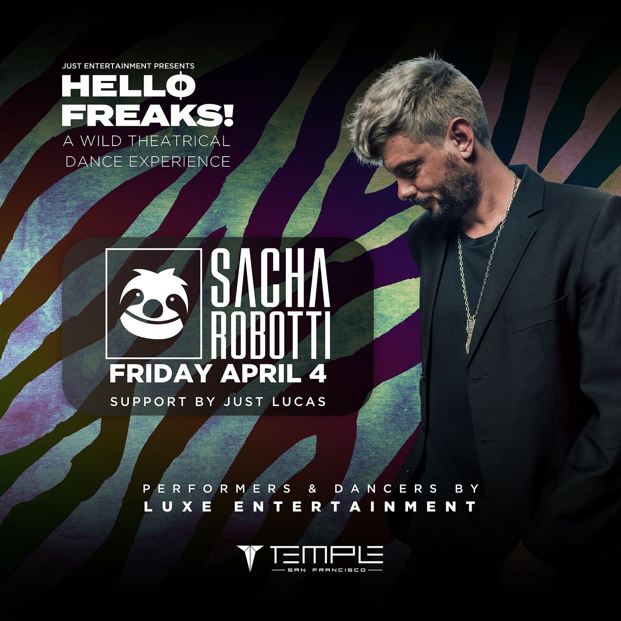 Sacha Robotti Tickets at Temple San Francisco in SF by Temple Nightclub ...