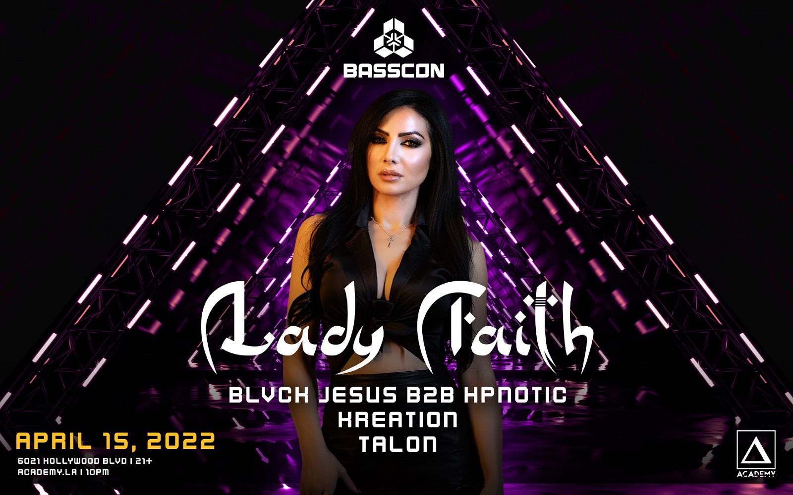 Lady Faith Tickets at Academy Nightclub in Los Angeles by Academy | Tixr