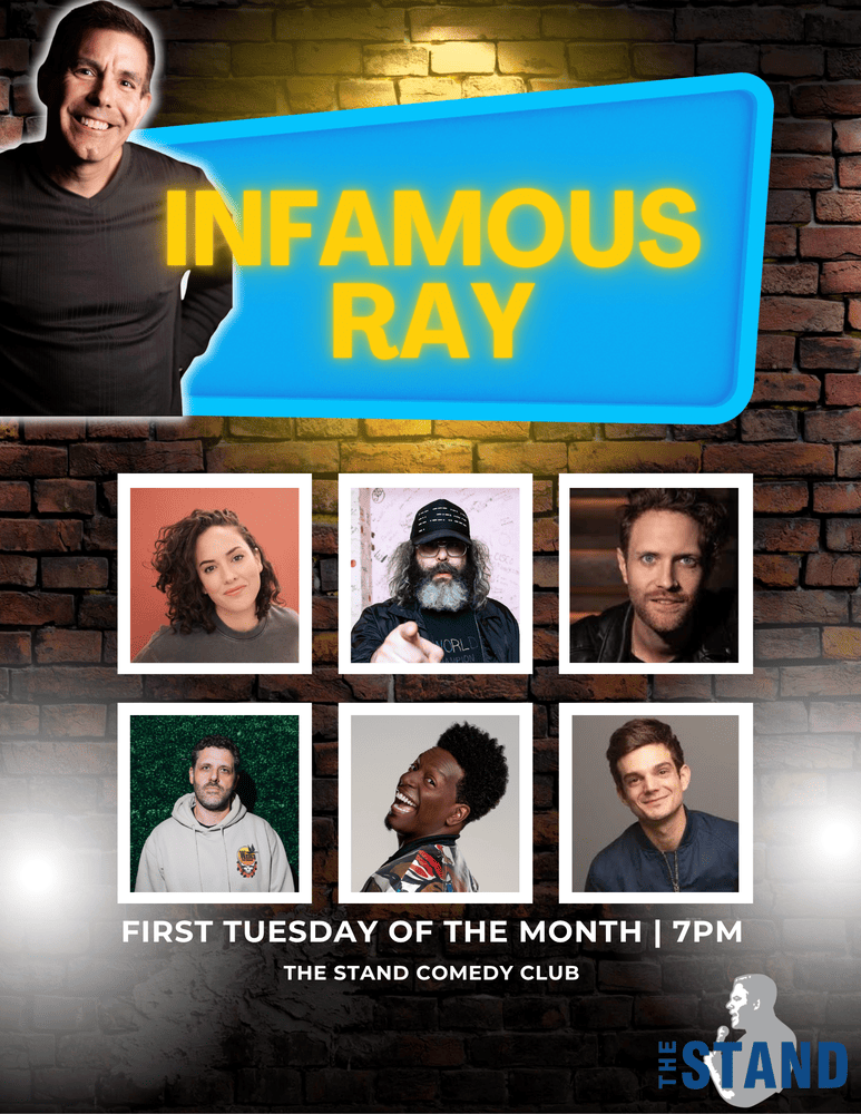 Infamous Ray Tickets at The Stand - Upstairs, (212) 677-2600 in New York by The Stand NYC | Tixr