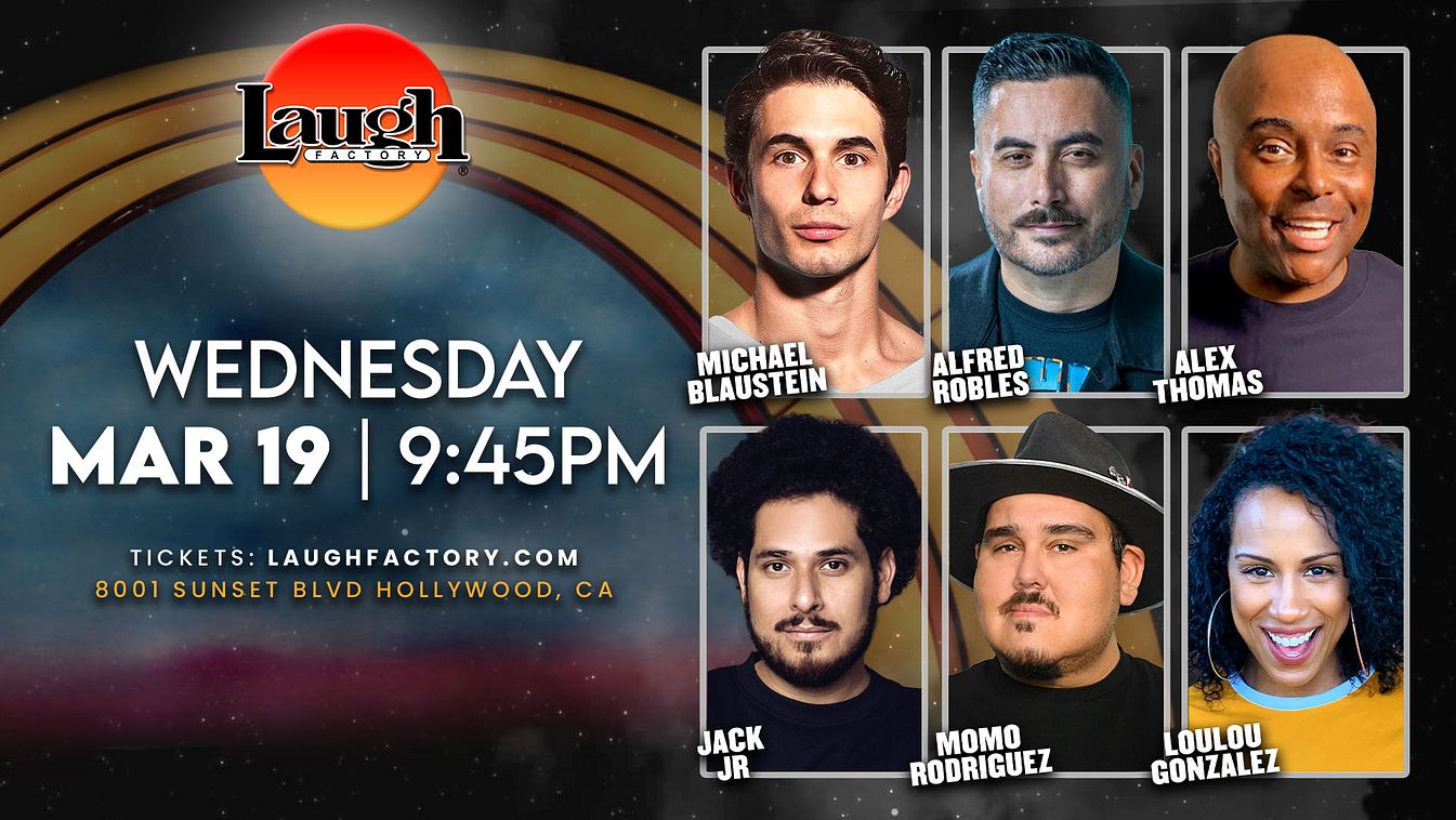 Wednesday All-Star Comedy Tickets at Laugh Factory Hollywood in Los Angeles by Laugh Factory ...