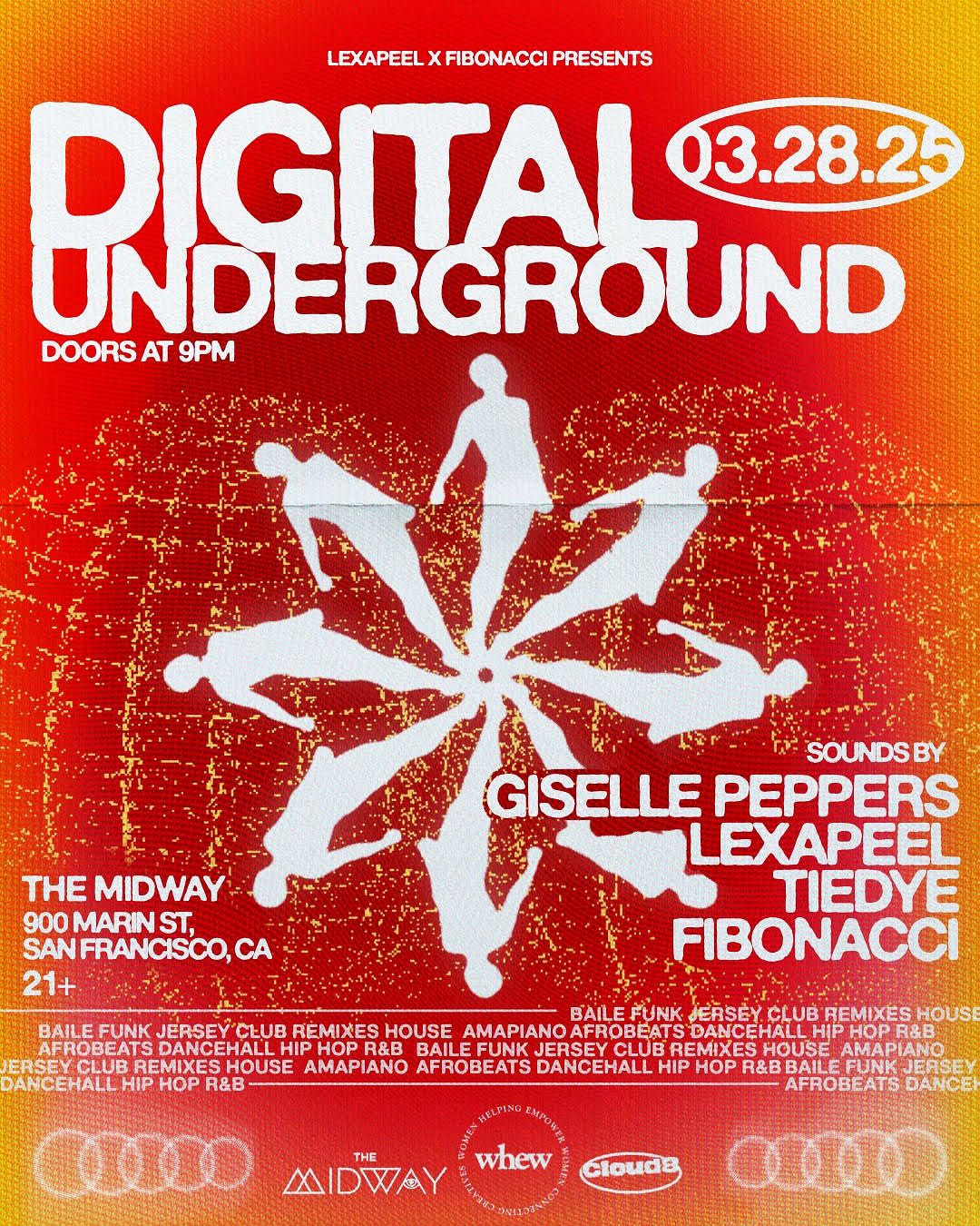 Digital Underground Tickets at The Midway in San Francisco by The ...