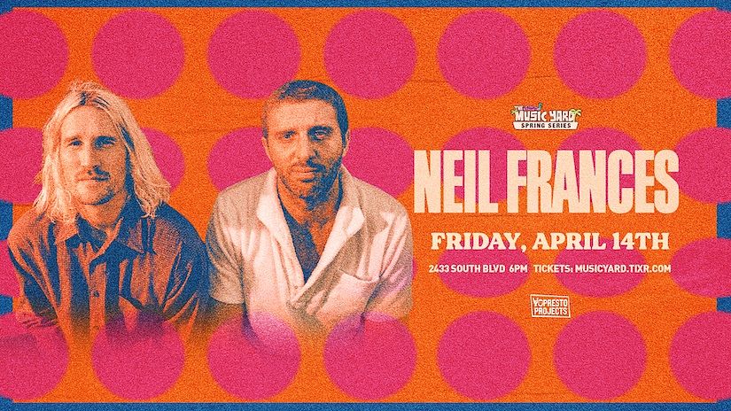 NEIL FRANCES Tickets at Music Yard in Charlotte by Music Yard | Tixr