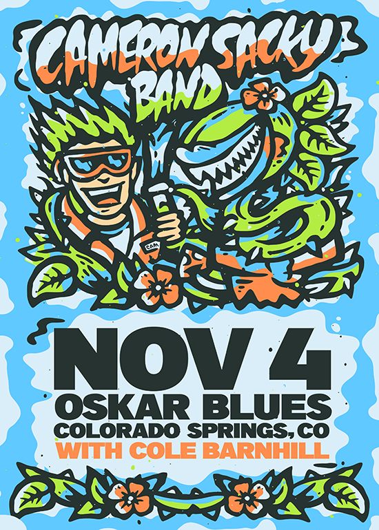 Cameron Sacky Band, Cole Barnhill Tickets at The Basement at Oskar ...