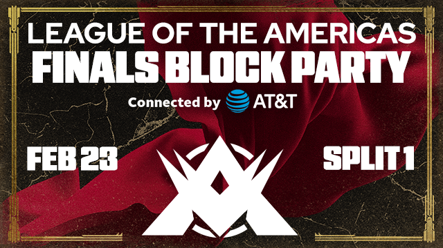 LTA Split 1 Finals Block Party Connected by AT&T Tickets at Riot Games ...