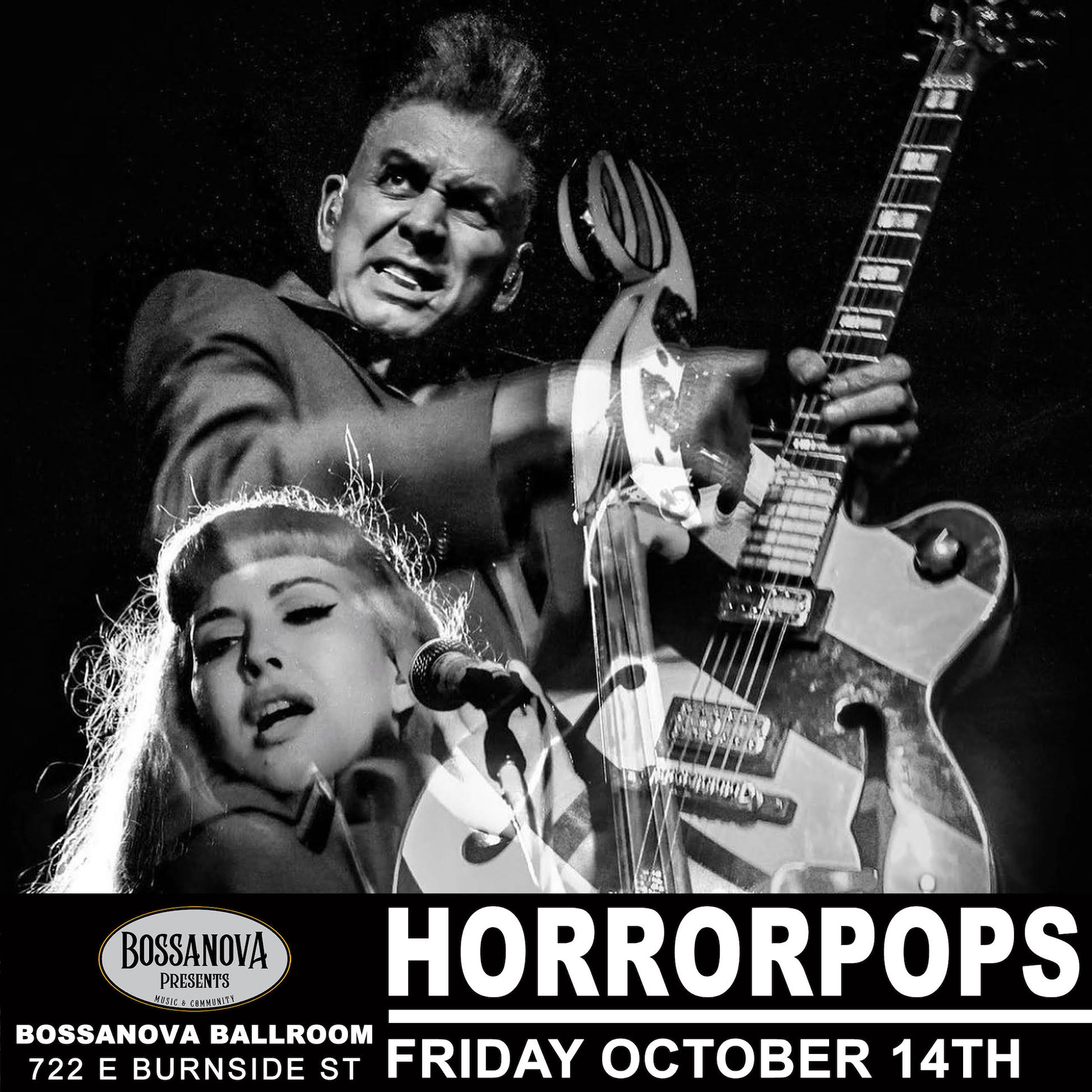 HorrorPops // The Delta Bombers // Crooked Looks Tickets at Bossanova ...