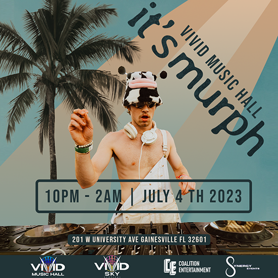 IT'S MURPH Tickets at Vivid Music Hall in Gainesville by Vivid Sky ...