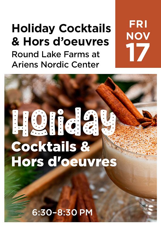 Holiday Cocktails & Hors d'oeuvres Class Tickets at Round Lake Farms at ...