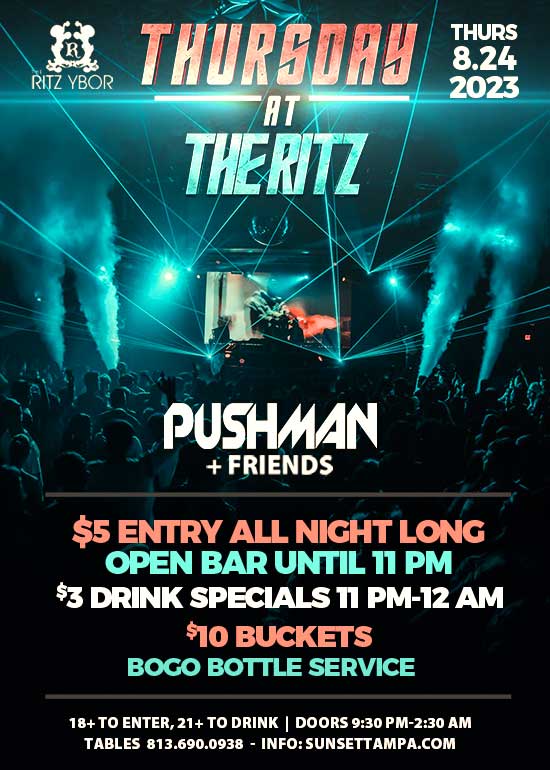 THURSDAY AT THE RITZ Tickets at The Ritz Ybor in Tampa by Ritz Ybor | Tixr