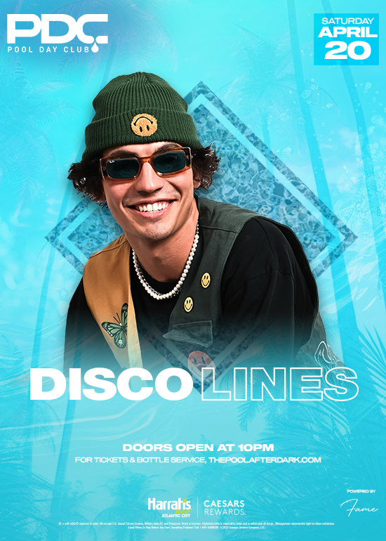DISCO LINES at The Pool Day Club Tickets at The Pool at Harrah's Resort ...