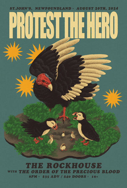 Protest The Hero Tickets at The Rock House in St. John's by TicketTide ...