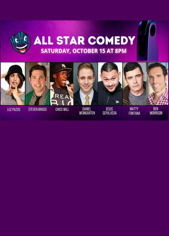 ALL STAR COMEDY Tickets at Ha Ha Comedy Club in Los Angeles by Haha ...
