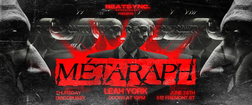 BEATSYNC w/ METARAPH Tickets at Discopussy in Las Vegas by Discopussy ...