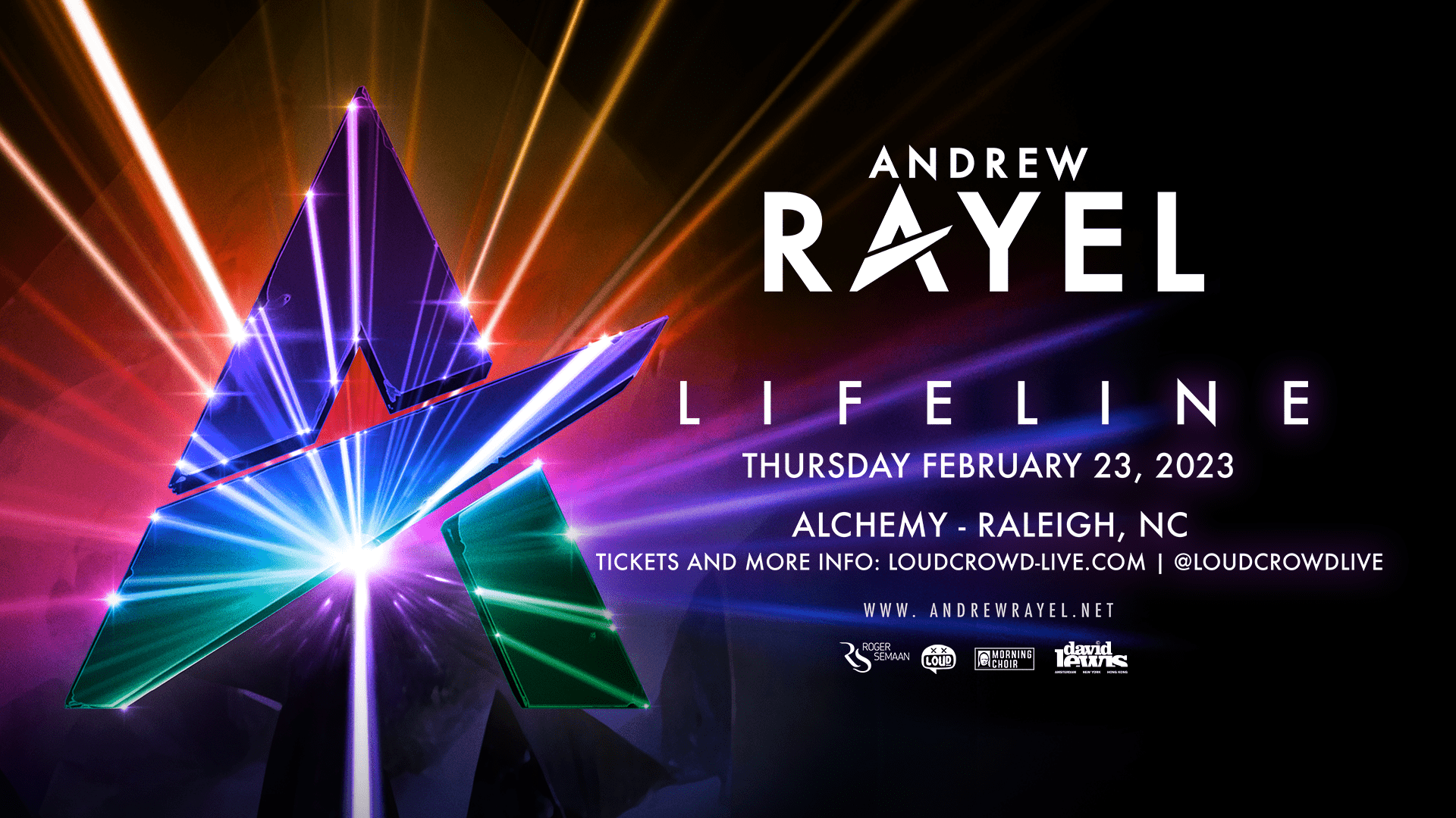Andrew Rayel - Lifeline Tour Tickets at Alchemy in Raleigh by Loud ...