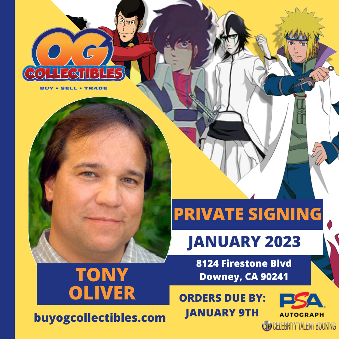 Tony Oliver Private Signing Tickets at OG Collectibles in Downey by OG ...