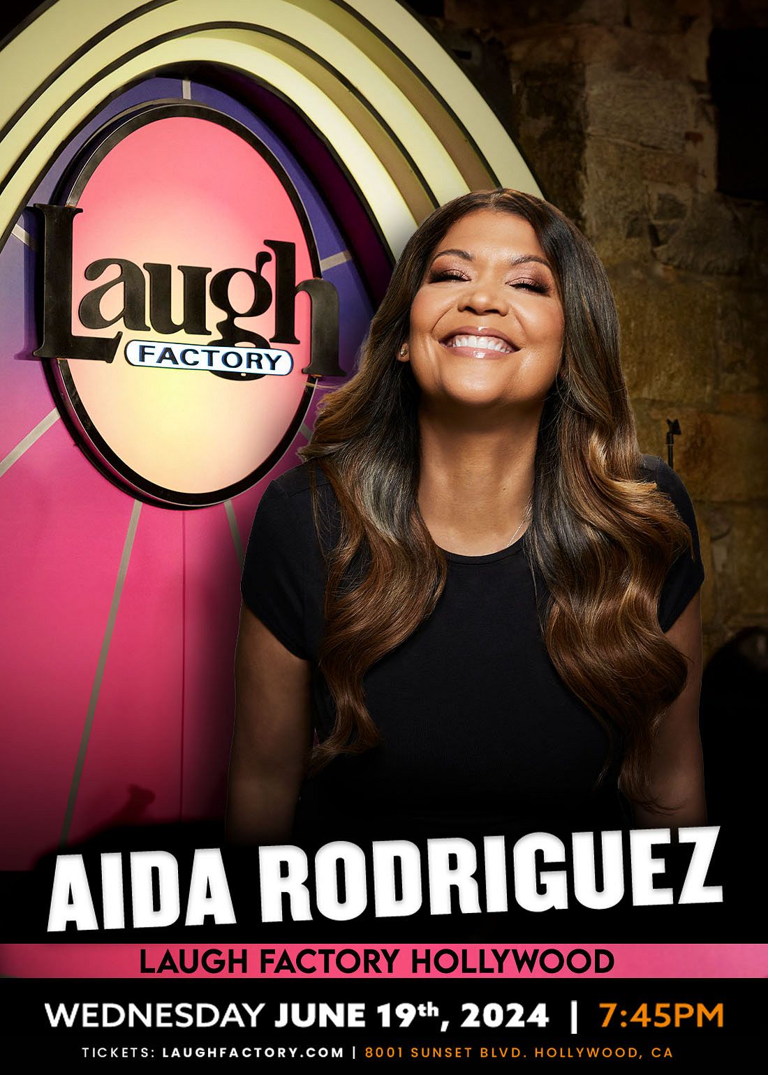 Aida Rodriguez Tickets at Laugh Factory Hollywood in Los Angeles by Laugh Factory Hollywood | Tixr