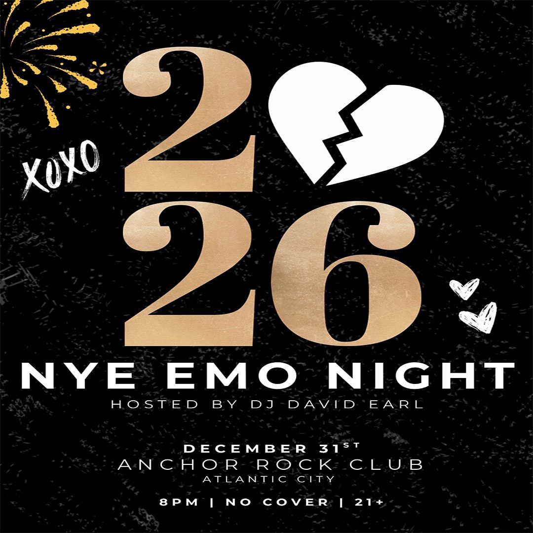 New Year's Eve Emo Night hosted by DJ David Earl Tickets at Anchor Rock ...