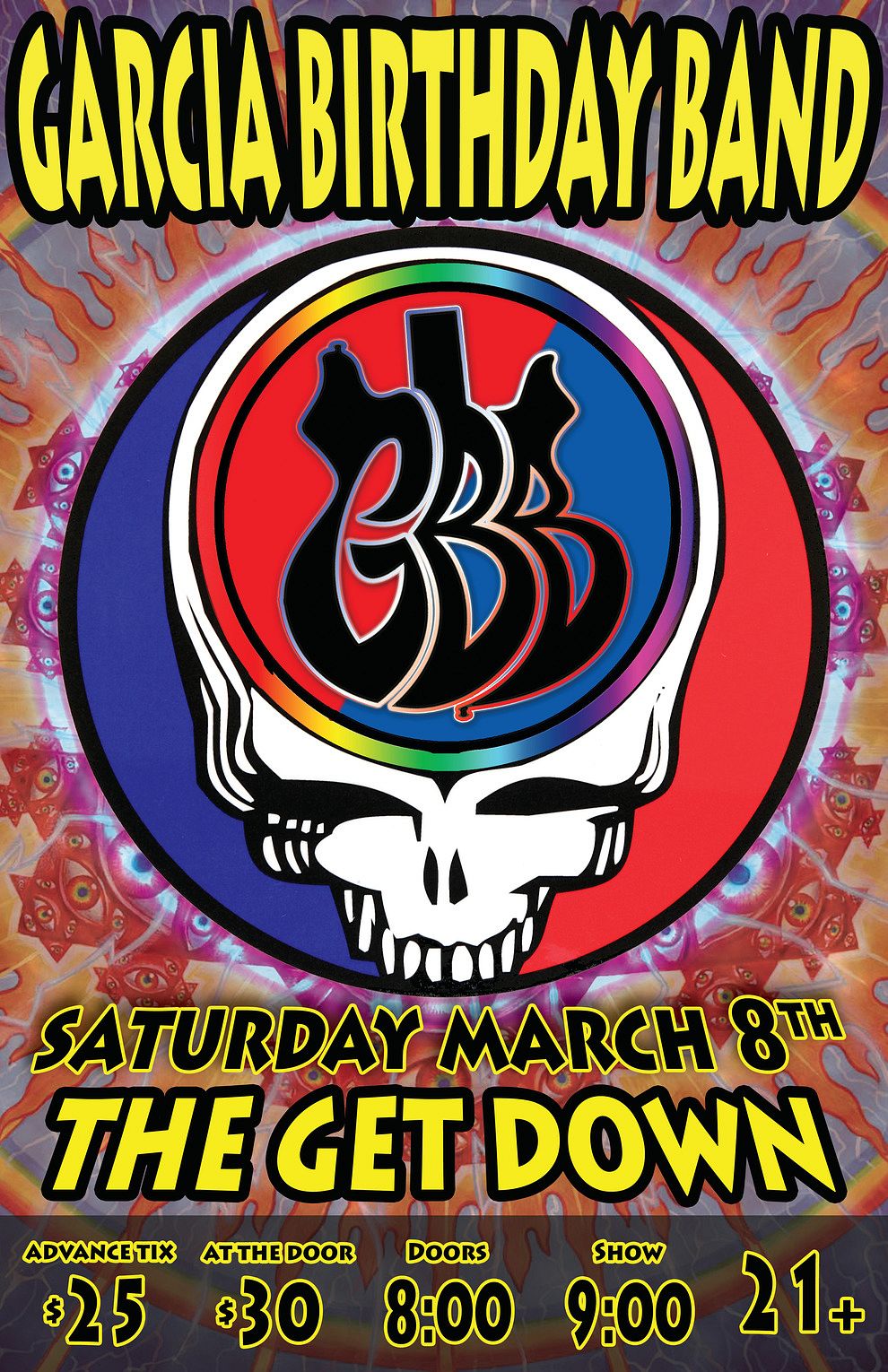 Garcia Birthday Band Tickets at The Get Down in Portland by The Get ...