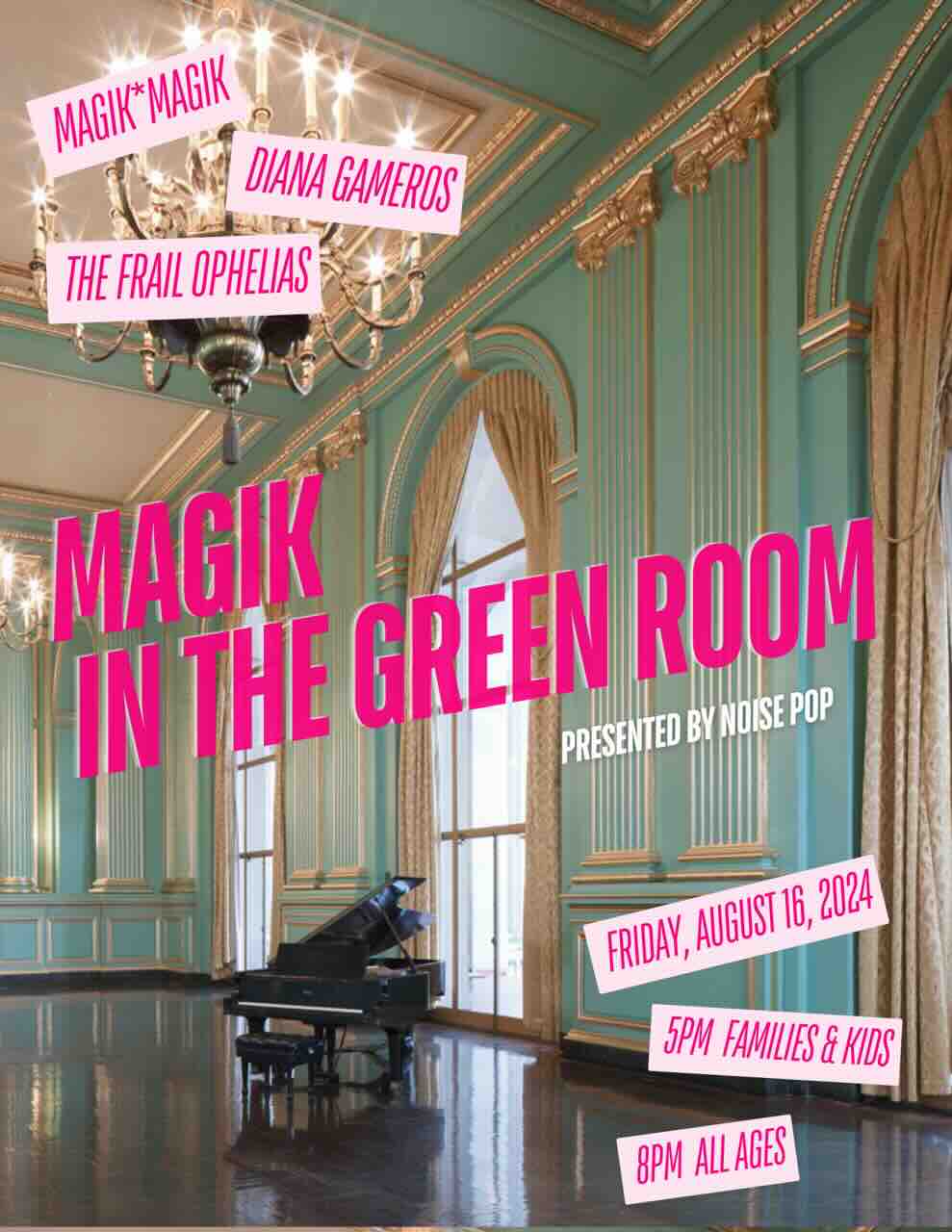 Magik in the Green Room: Sweet Sixteen Anniversary Show! Tickets at The Green Room in San ...