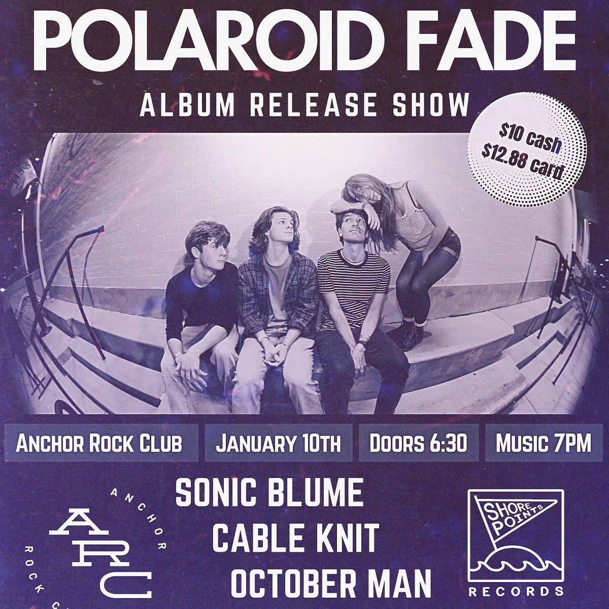 Polaroid Fade - Album Release Show Tickets at Anchor Rock Club in ...