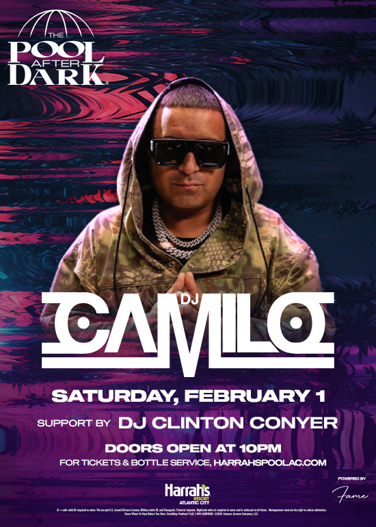 DJ CAMILO at The Pool After Dark Tickets at The Pool After Dark in ...