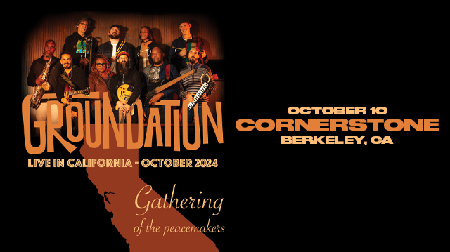Groundation Tickets at Cornerstone in Berkeley by Cornerstone Berkeley ...