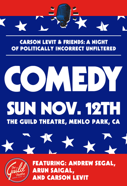 Carson Levit & Friends Tickets at The Guild Theatre in Menlo Park by ...