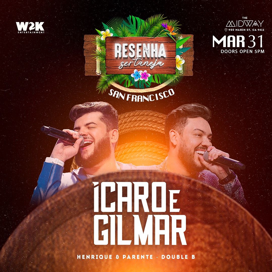 W2K Presents Ícaro and Gilmar Tickets at The Midway in San Francisco by ...