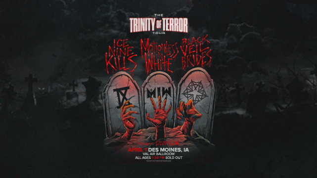 MIW + INK + BVB - Trinity of Terror Tour Tickets at Val Air Ballroom in ...