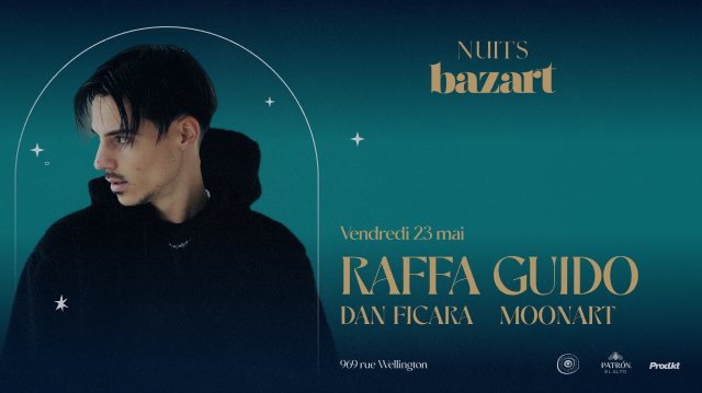 Raffa Guido, Dan Ficara, Moonart Tickets at Bazart in Montréal by New City Gas | Tixr