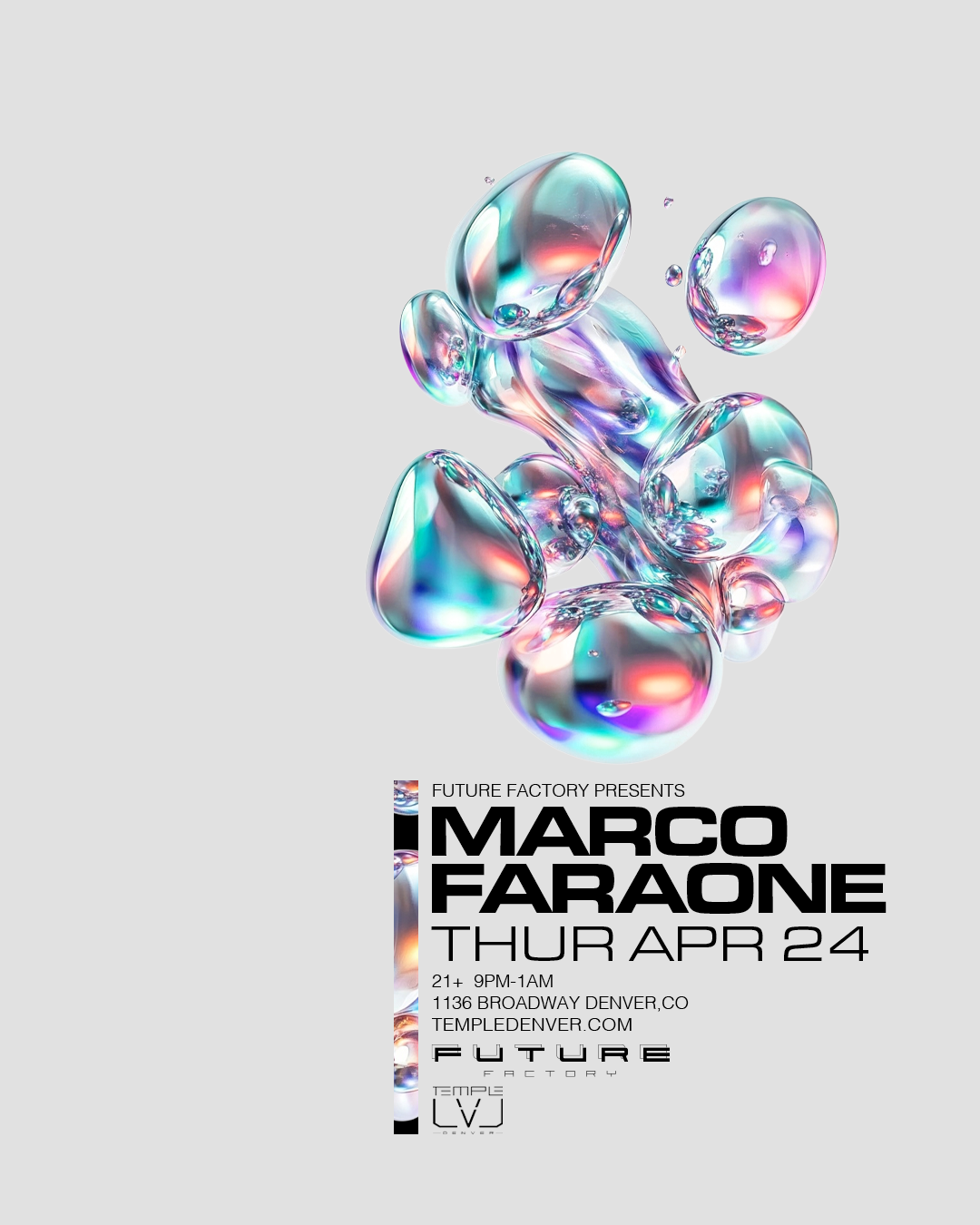 Marco Faraone (LVL) Tickets at Temple Nightclub in Denver by Temple ...