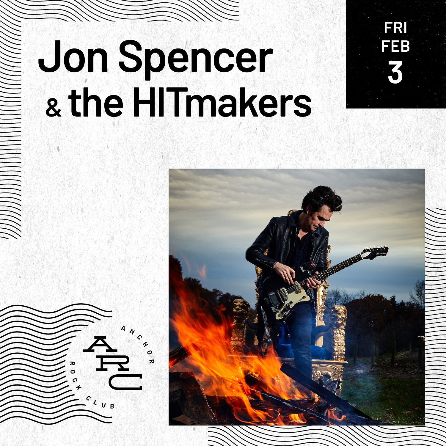 Jon Spencer & the HITmakers Tickets at Anchor Rock Club in Atlantic ...
