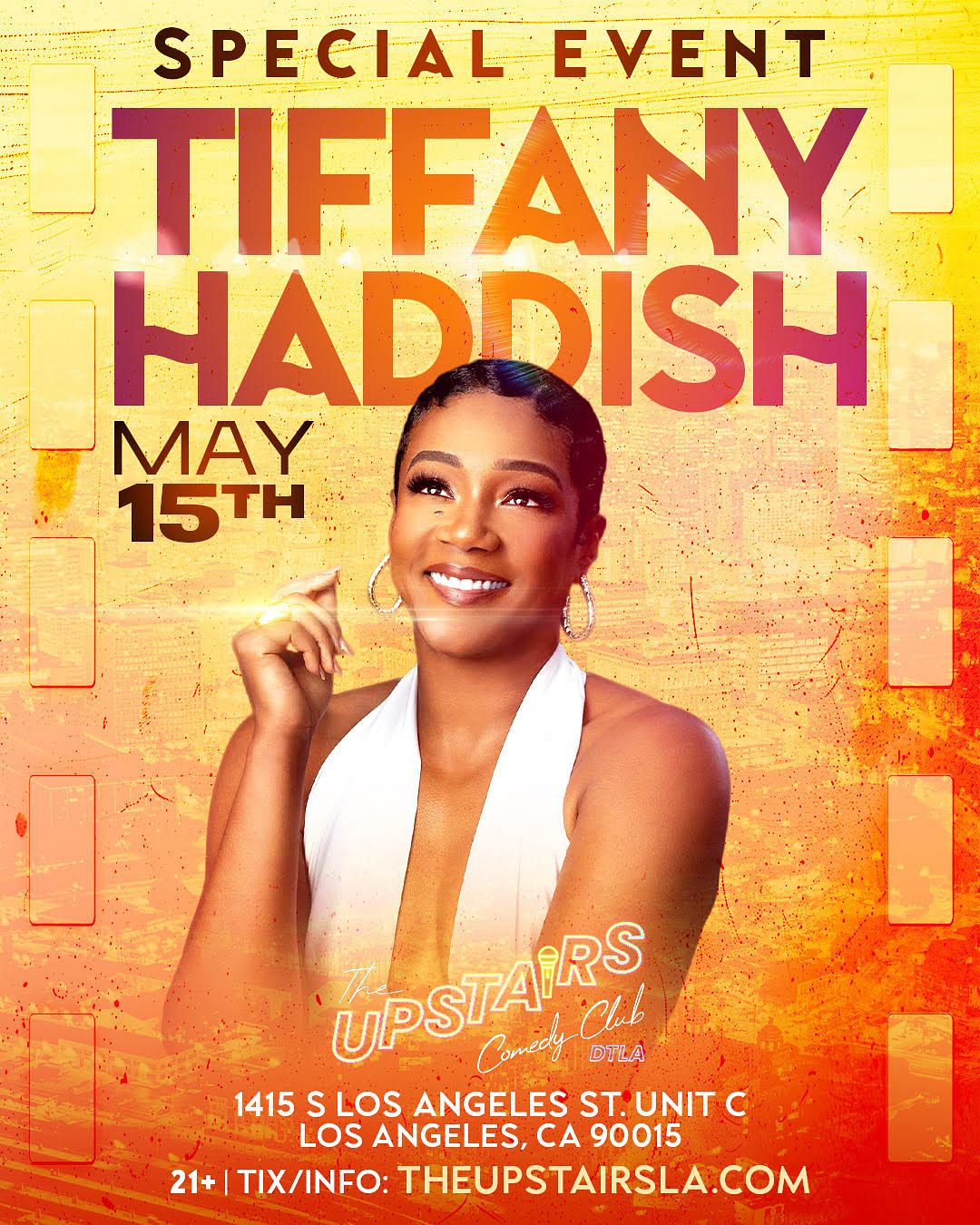 TIFFANY HADDISH Tickets at The Upstairs in Los Angeles by THE UPSTAIRS ...