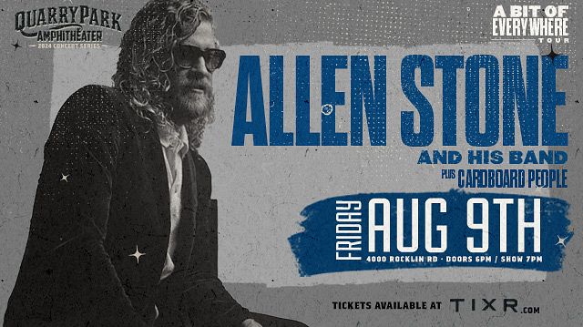 Allen Stone - A Bit of Everywhere Tour Tickets at Quarry Park ...
