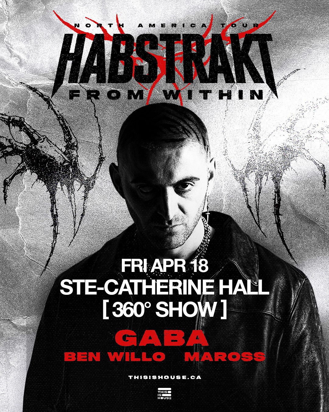 HABSTRAKT [360 SHOW] Tickets at Sainte-Catherine Hall in Montréal by ...