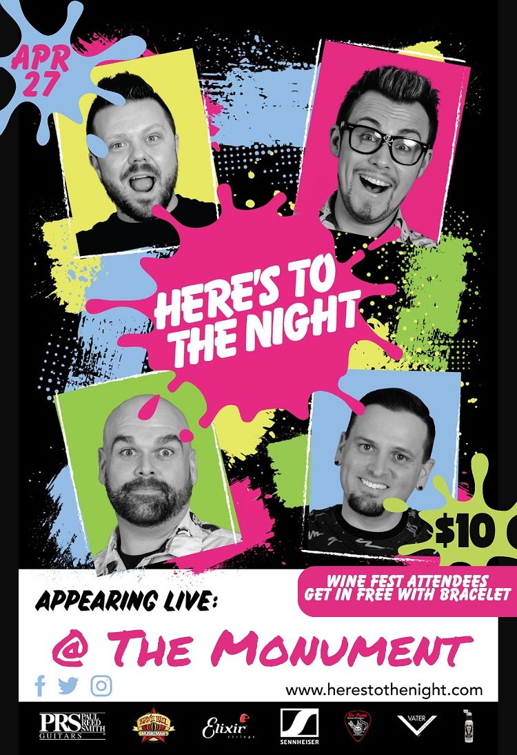 Heres To The Night - Decades Party Tickets at The Monument in ...