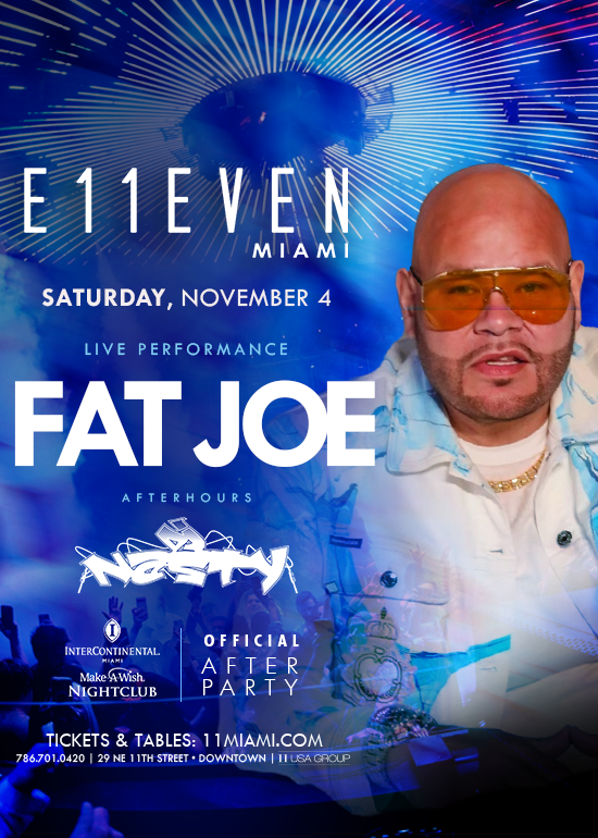 FAT JOE LIVE Tickets at E11EVEN Miami in Miami by 11 Miami | Tixr