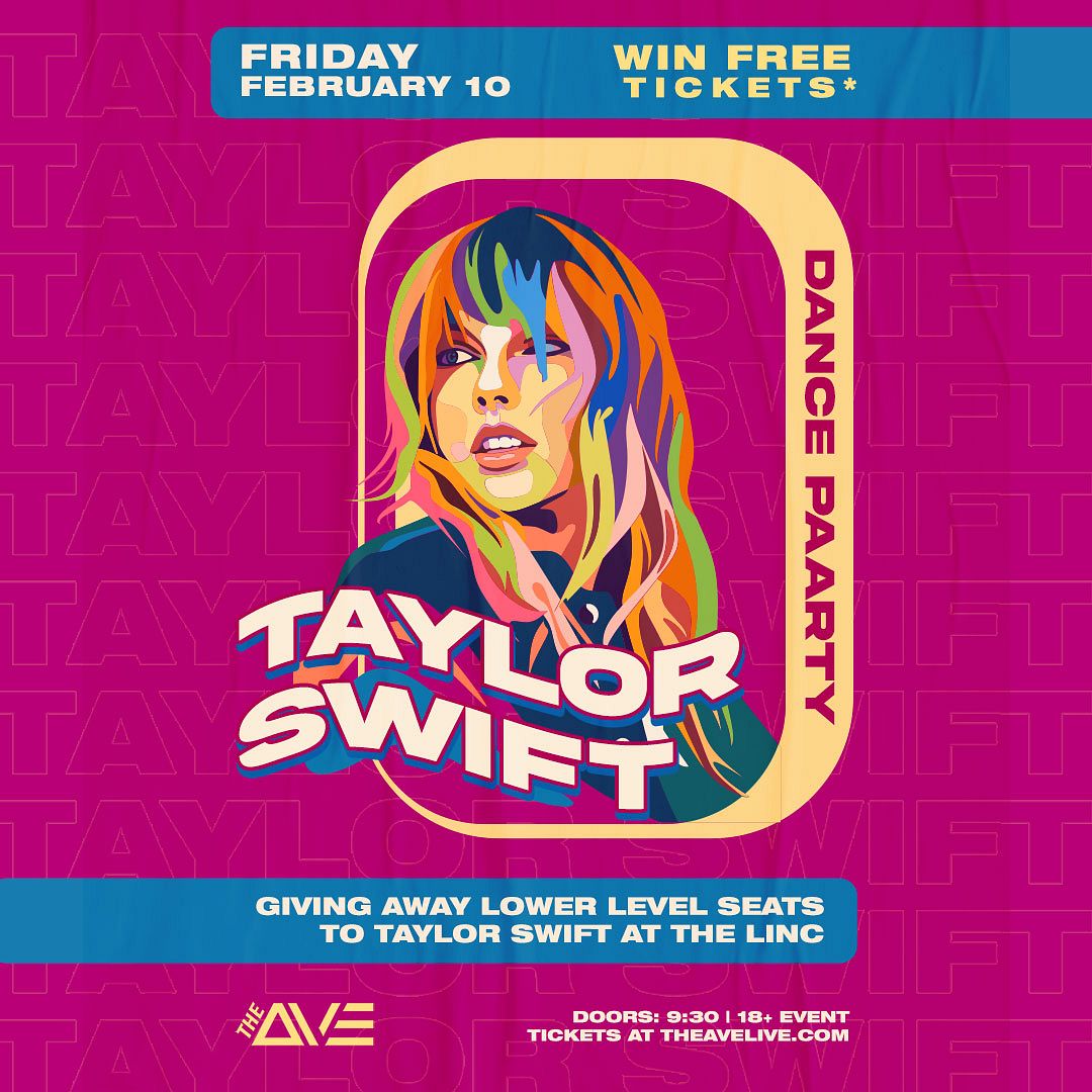 Postponed: Taylor Swift Dance Party Tickets at The Ave Live in ...