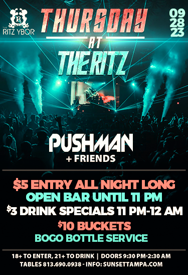 THURSDAY AT THE RITZ Tickets at The Ritz Ybor in Tampa by Ritz Ybor | Tixr