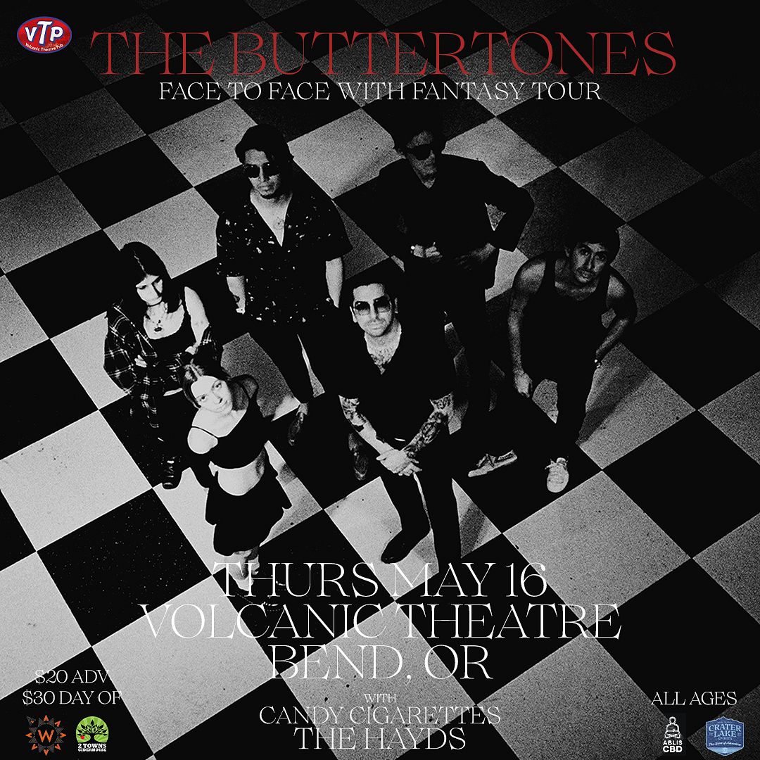 The Buttertones w/ The Hayds & Candy Cigarettes Tickets at Volcanic ...