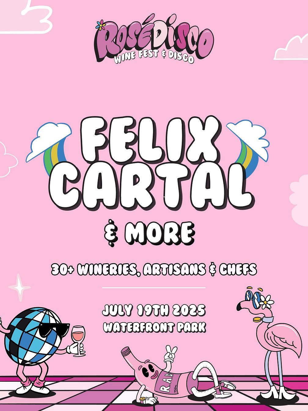 Rosé Disco Kelowna 2025 Tickets at Waterfront Park Kelowna in Kelowna ...