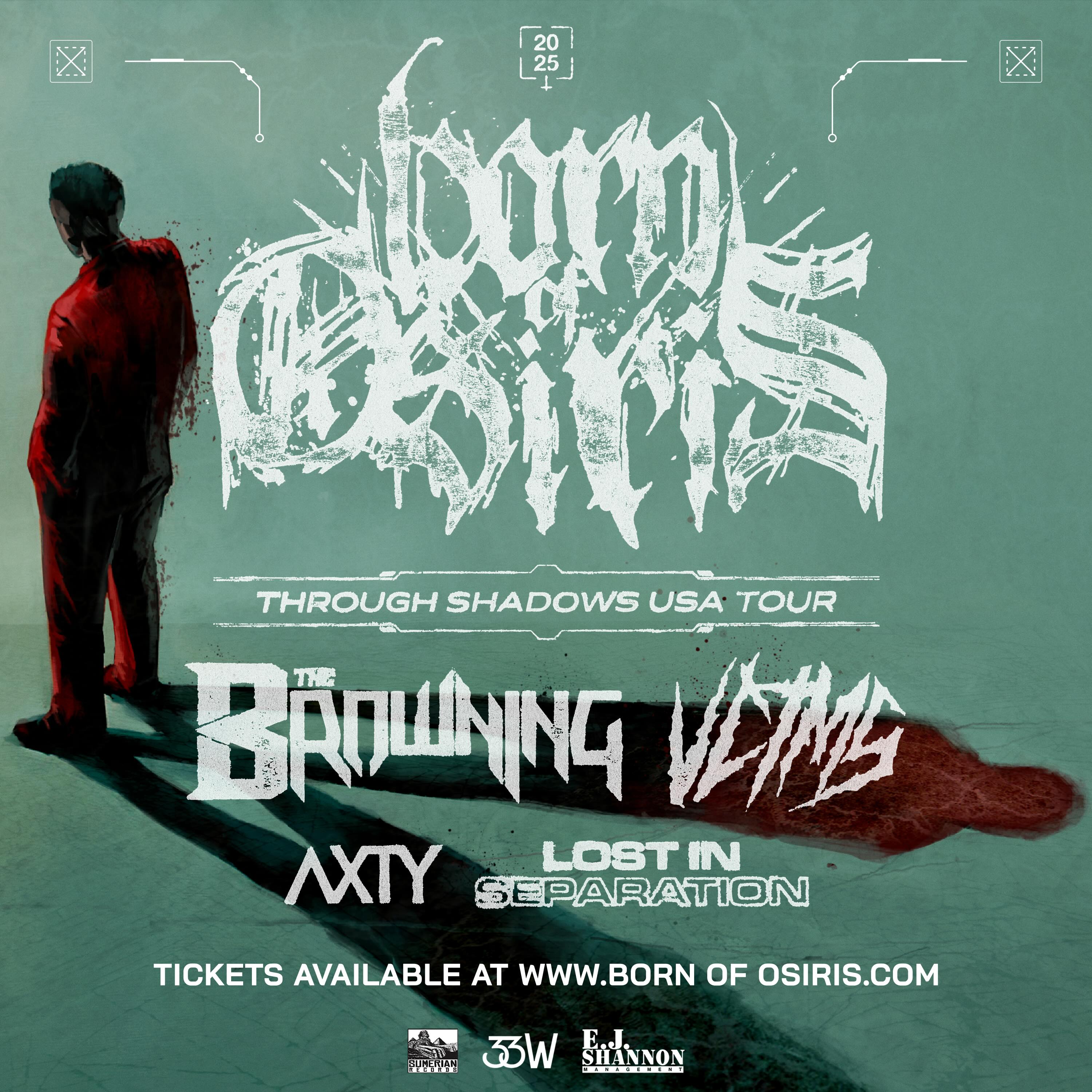 BORN OF OSIRIS w/ THE BROWNING, VCTMS, AXTY Tickets at Nova PDX in Portland by Nova PDX | Tixr