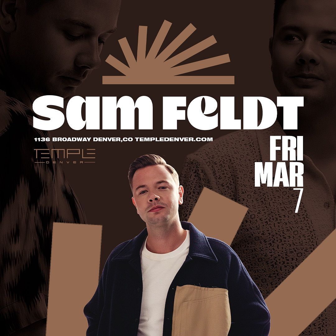 Sam Feldt Tickets at Temple Nightclub in Denver by Temple Nightclub ...