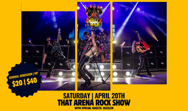 That Arena Rock Show Tickets at Backseat Events in Winchester by ...