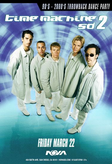 Time Machine: 90's-2000's Throwback Dance Party Tickets at Nova SD in ...